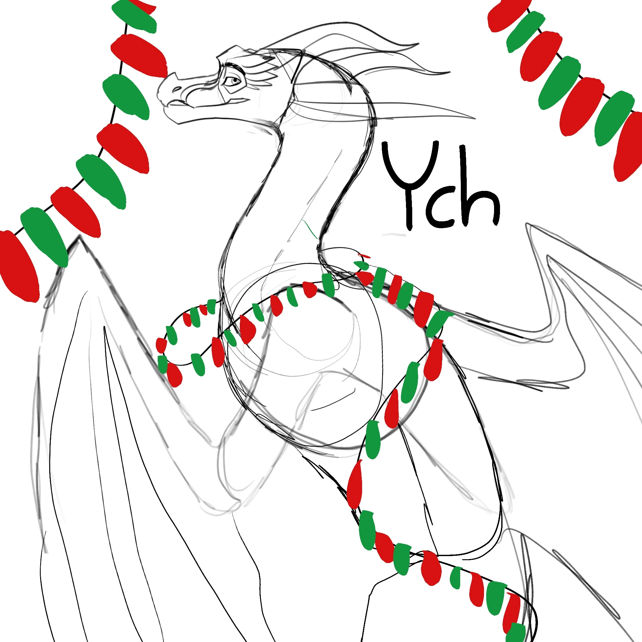 Christmas YCH 🎄 Offer | Fandom
