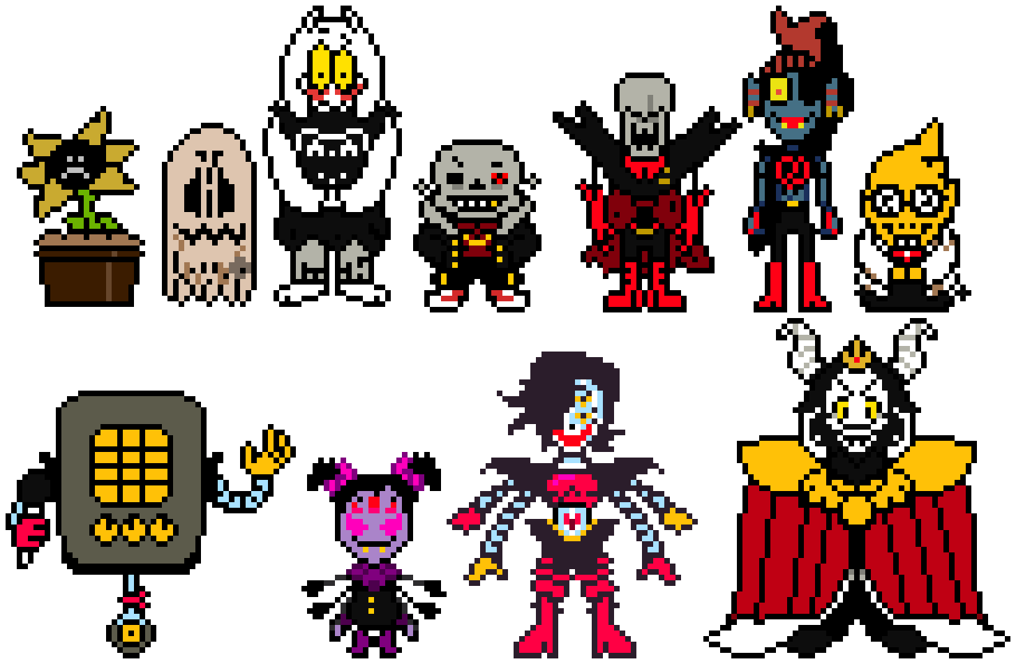 I have now spriteditied every main Underfell monster, pretty proud | Fandom