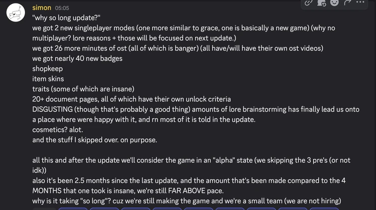 update hype post #1 | Fandom
