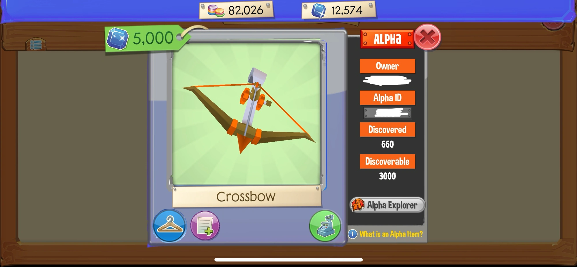 I bought this ugly alpha cross, can sell or trading for 2 ugly clown ...