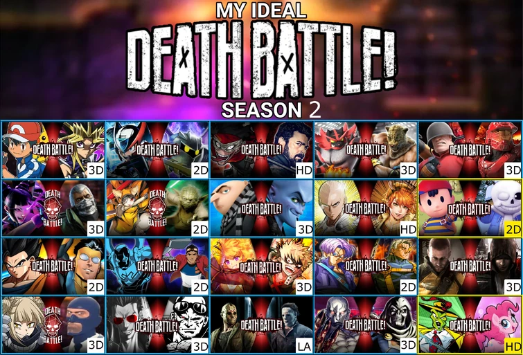 Fan Made Death Battle Season 2 | Fandom
