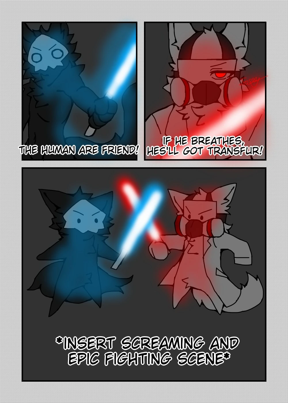 POV:Dr.K Vs Puro While Colin getting kidnapped But with light sabers ...