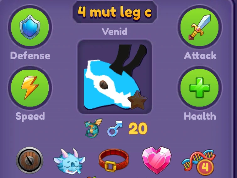 Traiding this 4 mut leg color venid | Fandom