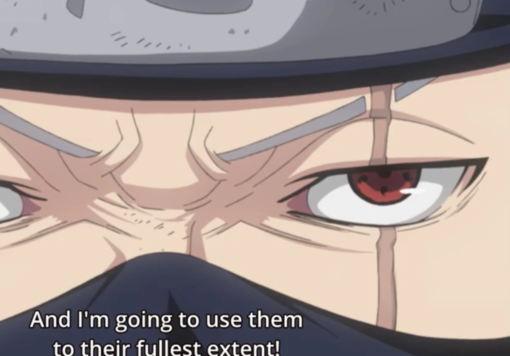 Animation error? Look at Kakashi’s sharingan bro | Fandom