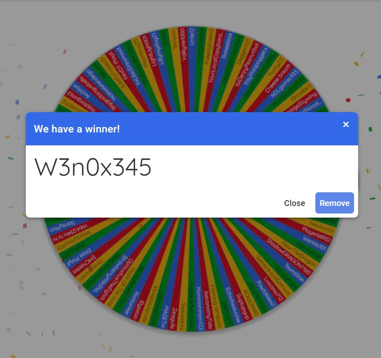 Giveaway reroll winner! | Fandom