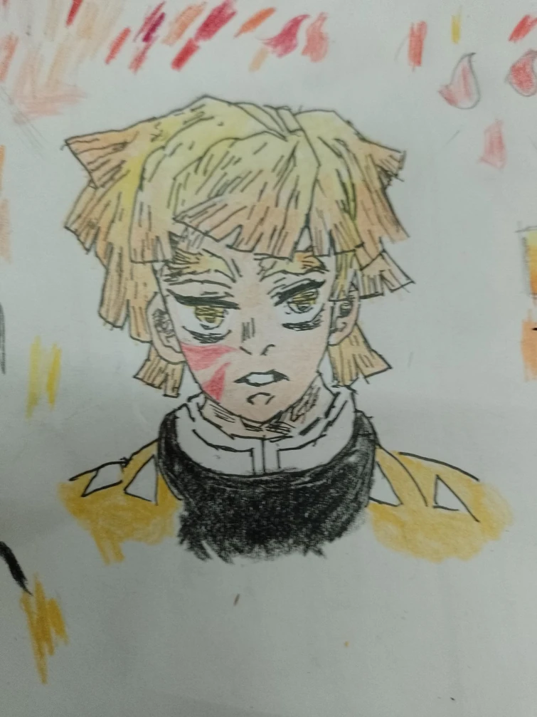 Marked Zenitsu Agatsuma. | Fandom