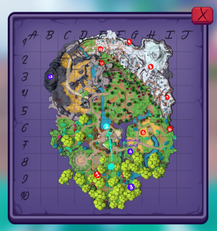 Chest location for all worlds on the mini map! | Fandom