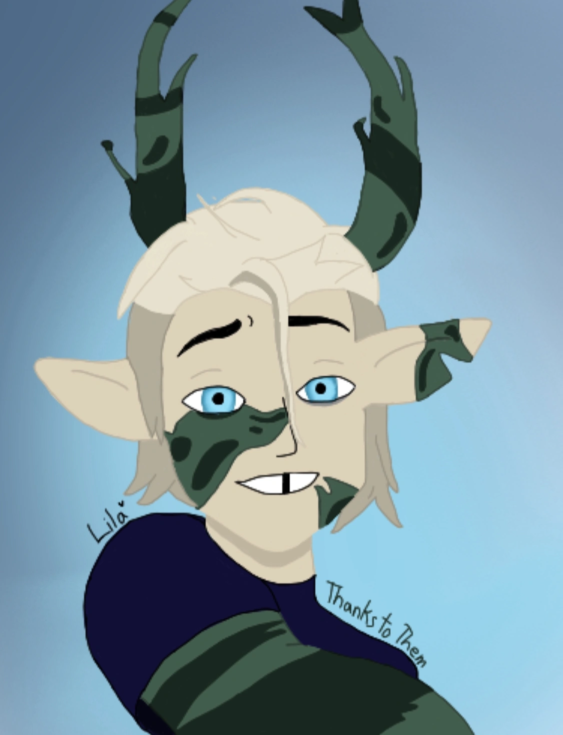 [THANKS TO THEM SPOILERS] Corrupted Hunter drawing | Fandom