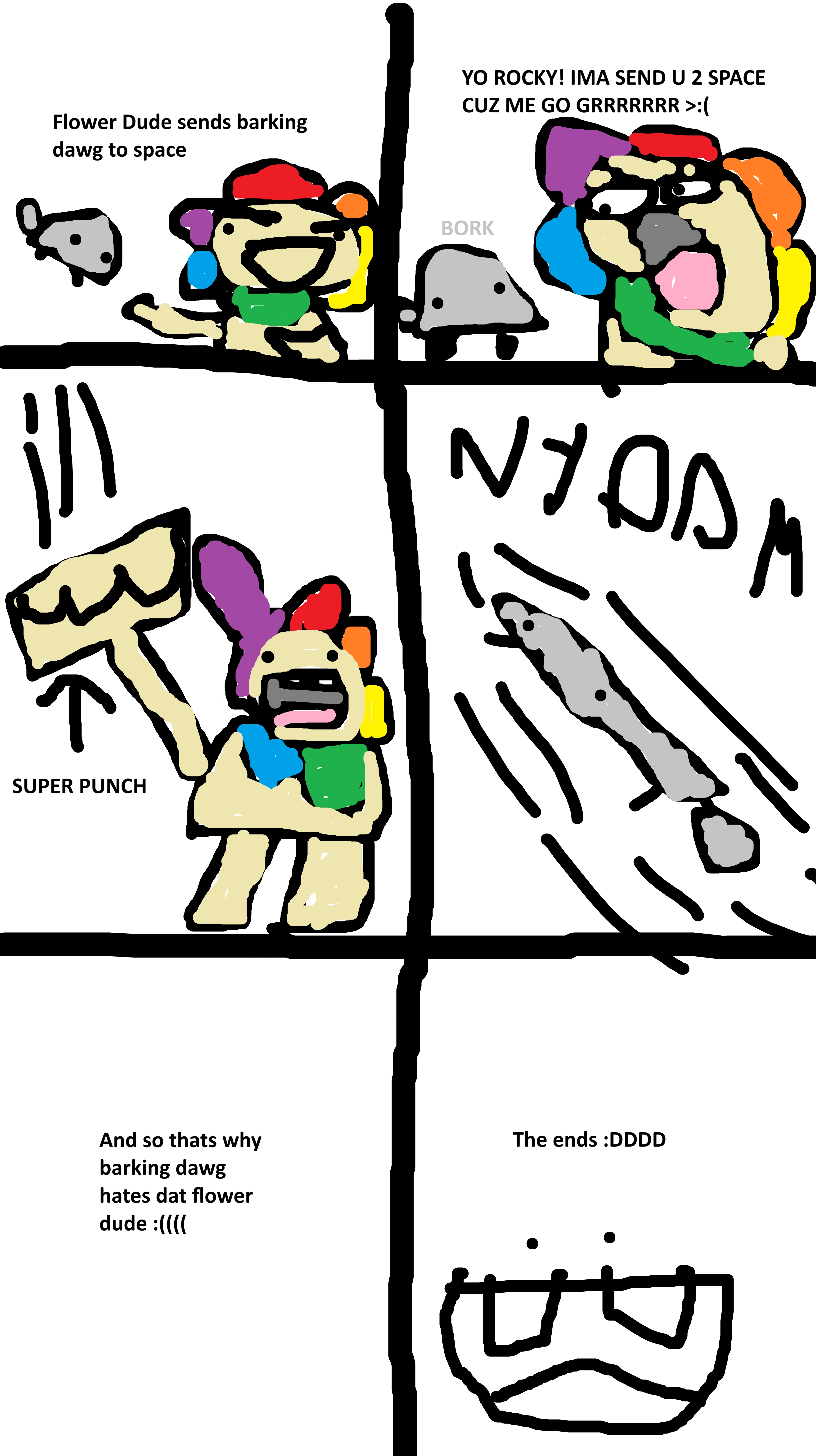 Flower Dude vs Barking Dog | Fandom