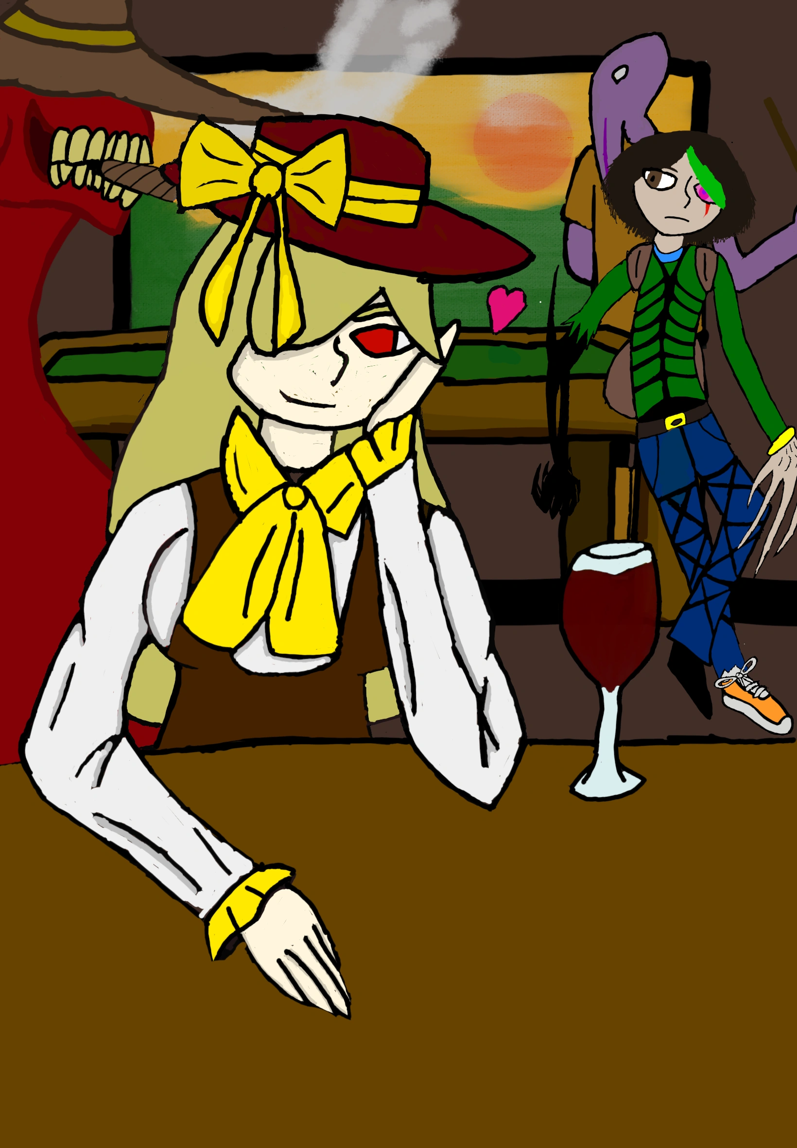 My first work with Digital Art. | Fandom