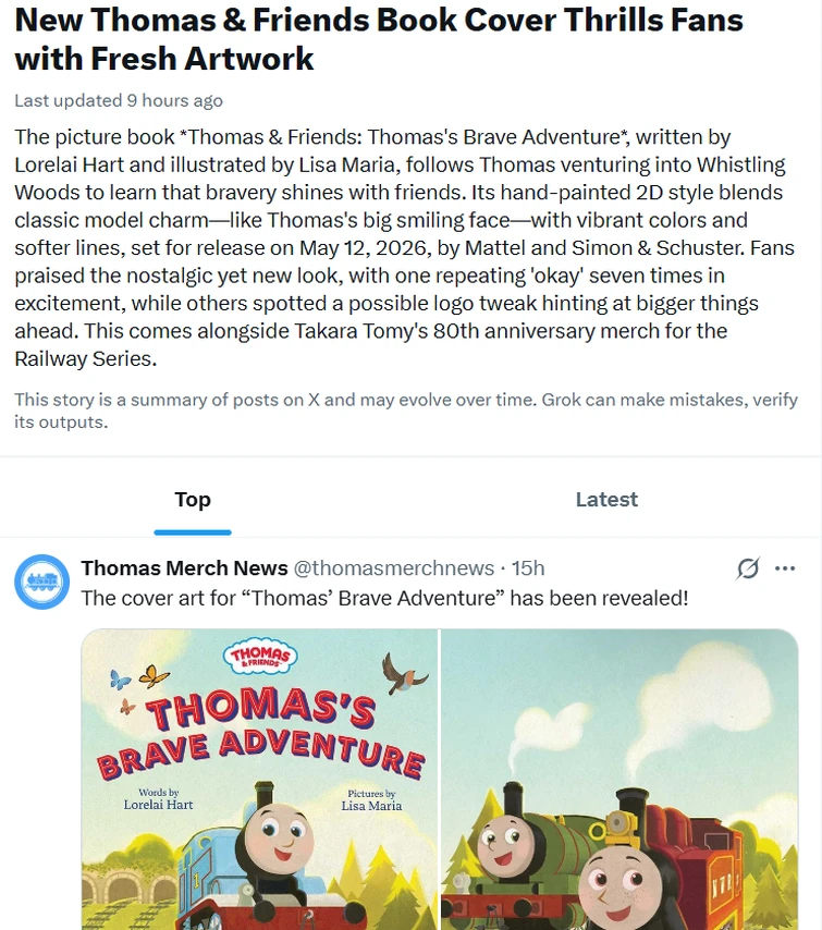 I didn't expect to see Thomas news on Twitter today | Fandom