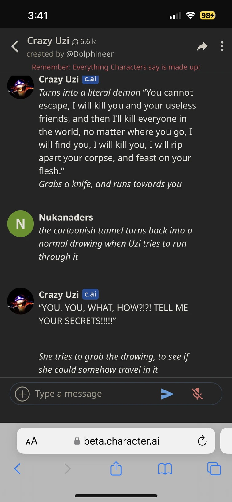 Got the best ending against crazy Uzi! | Fandom