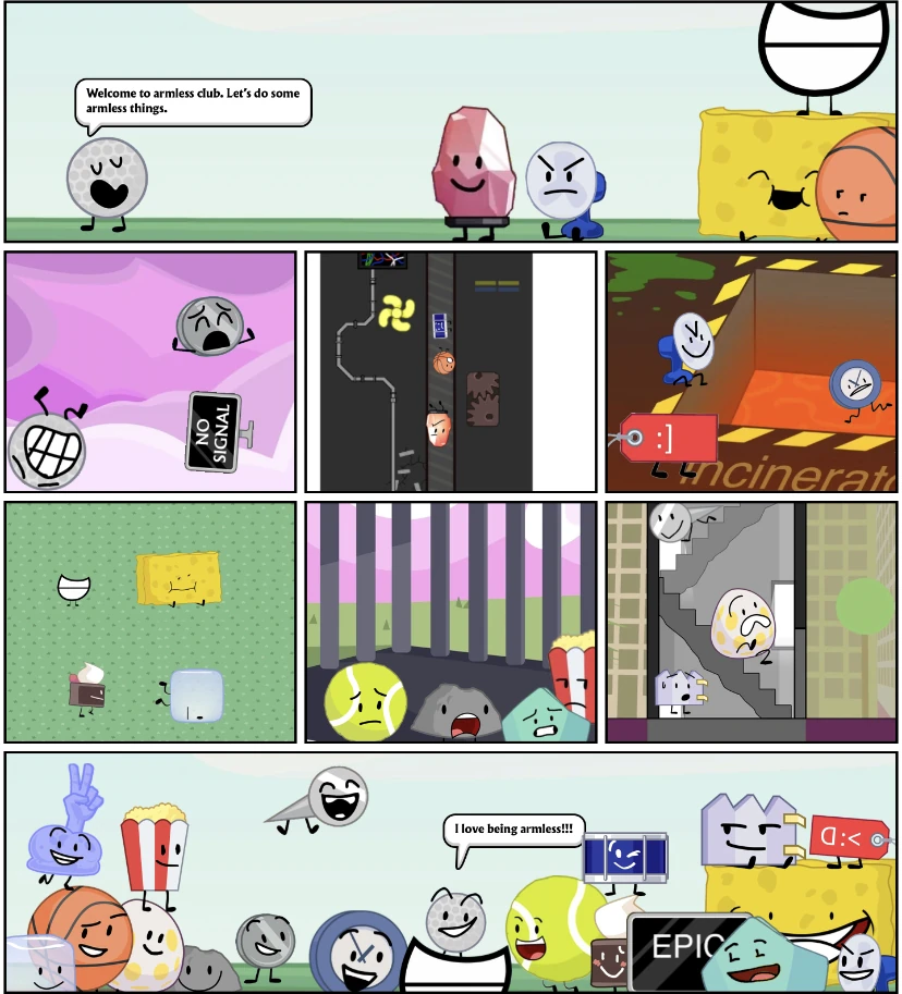Armless club | Fandom