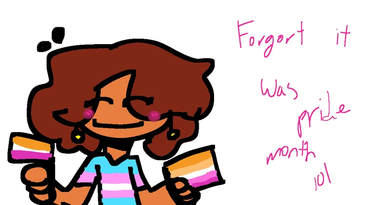 I cant believe I knew it is pride month and not make any art lol | Fandom