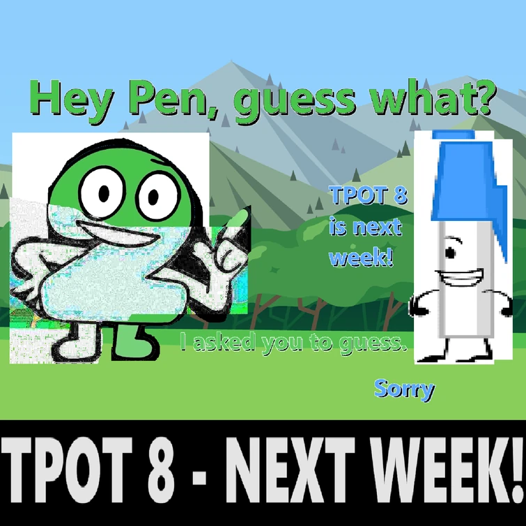 Evolution of “TPOT coming” posts | Fandom
