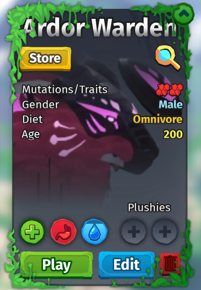 selling dbl red (b + d) ardor warden | Fandom