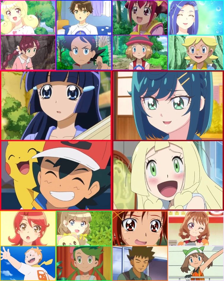 Pokemon Anime Fancast (feat Smile Precure and Delicious Party Precure ...