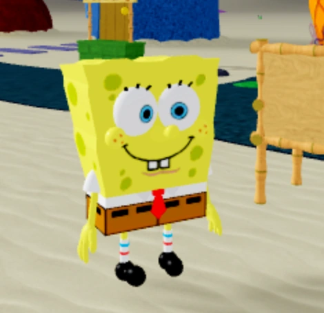 SpongeBob in the SpongeBob role play on Roblox | Fandom