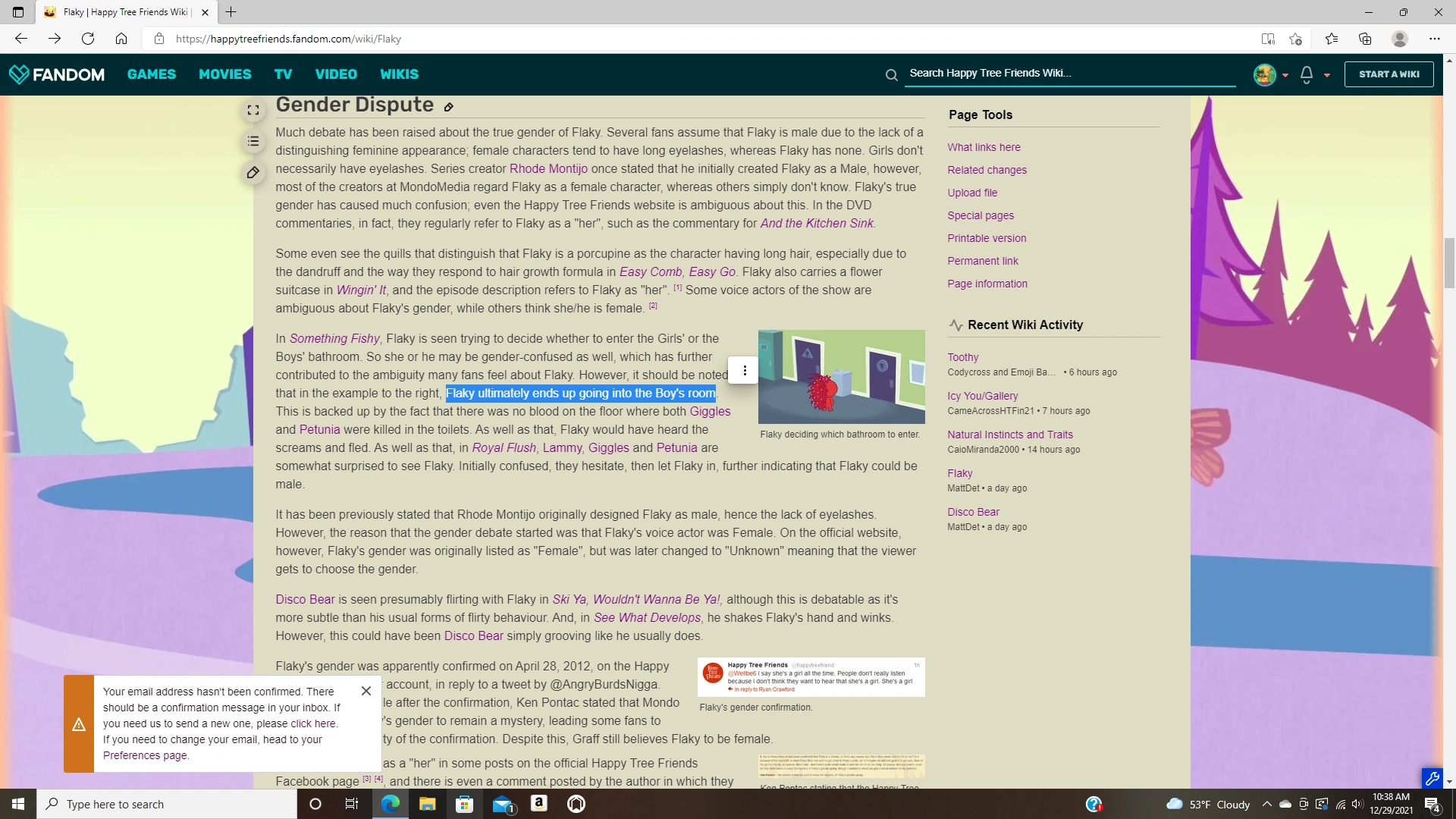 Flaky's a boy. Here's proof. | Fandom