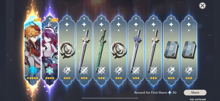 so i decided i was gonna wish on the childe banner once then continue ...