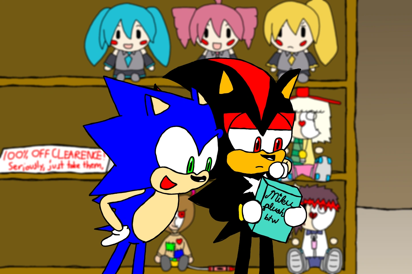 Sonadow Christmas shopping!!! | Fandom