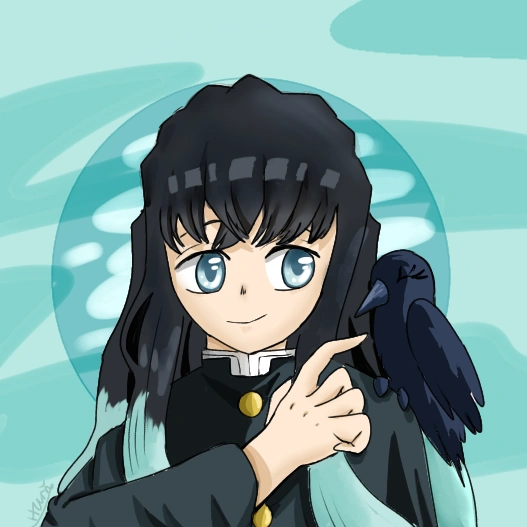 An hour of drawing Muichiro (art improvement) literally. An hour | Fandom