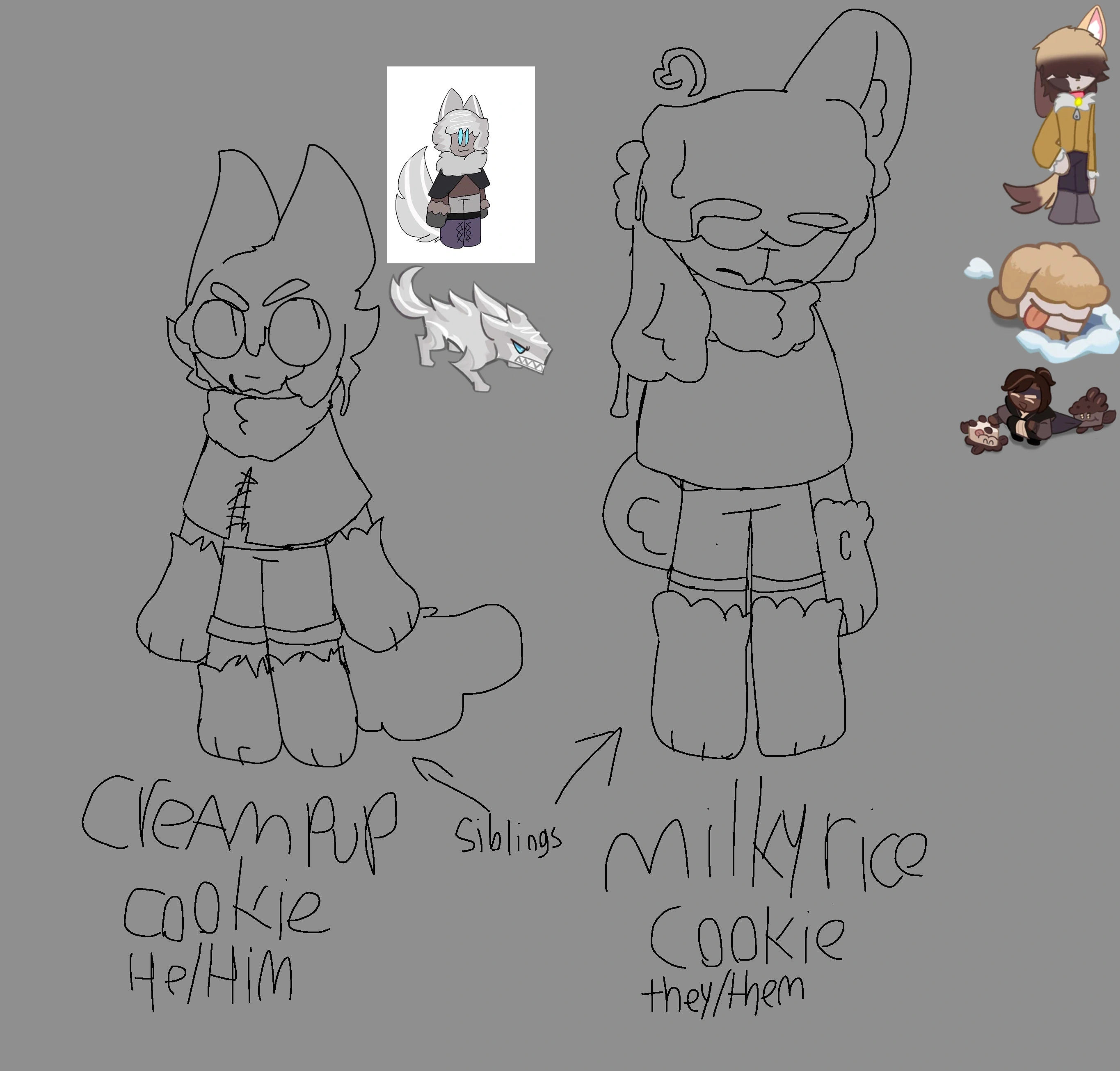 Cookie oc’s redraw | Fandom
