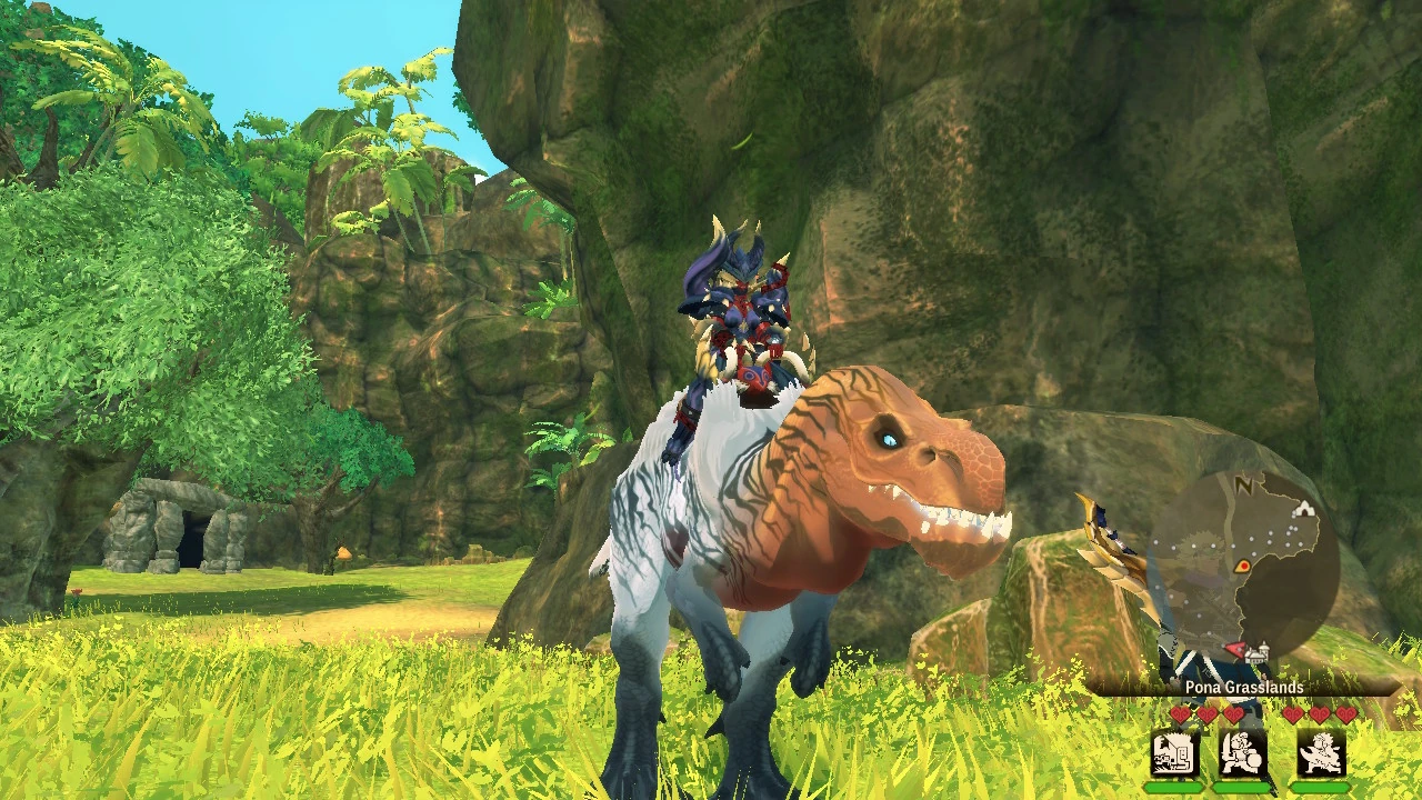 So today I learned that Fulgur Anjanath is available as a monstie in ...