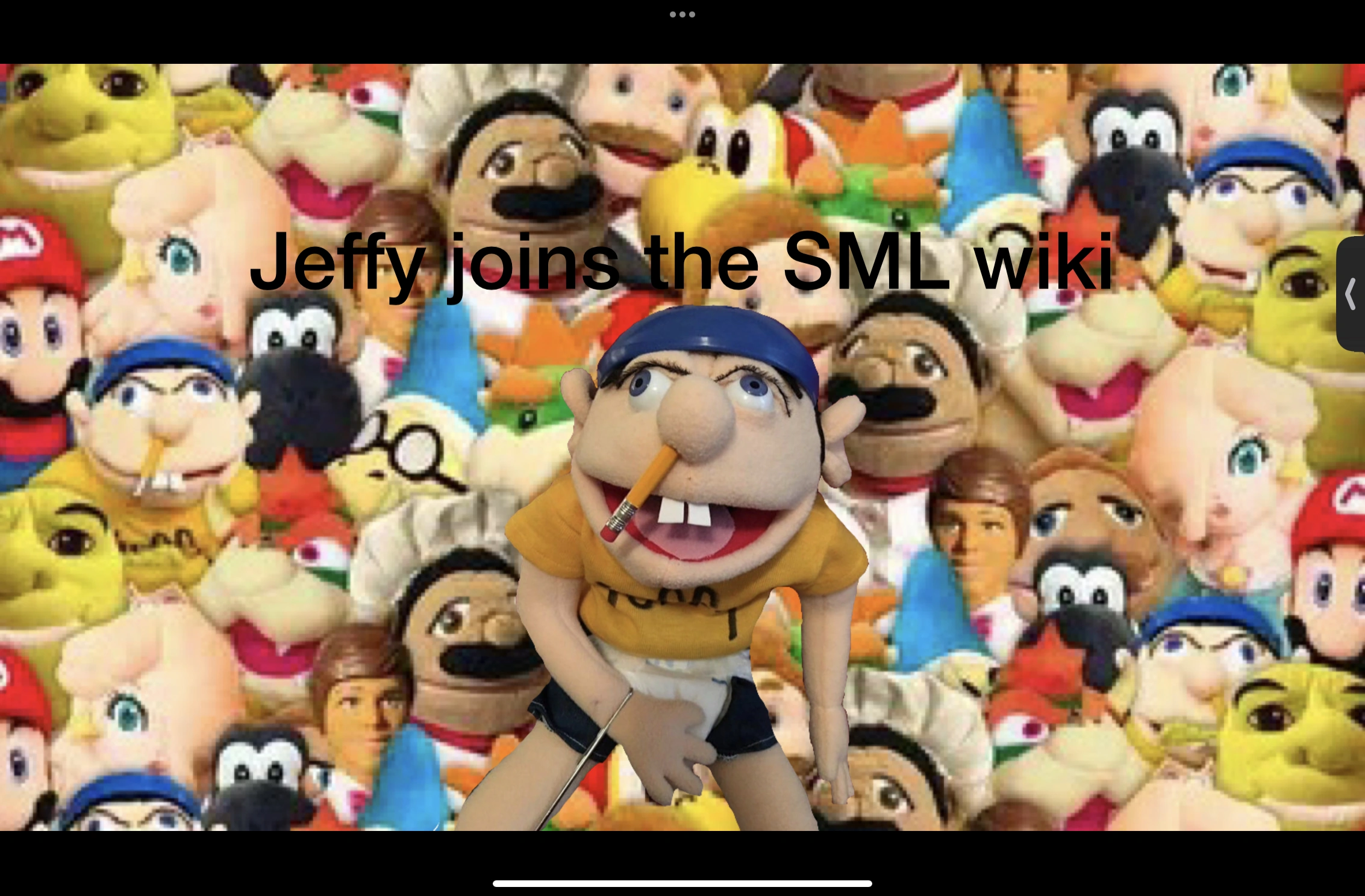 SML idea: Jeffy joins the SML wiki (with a twist) | Fandom