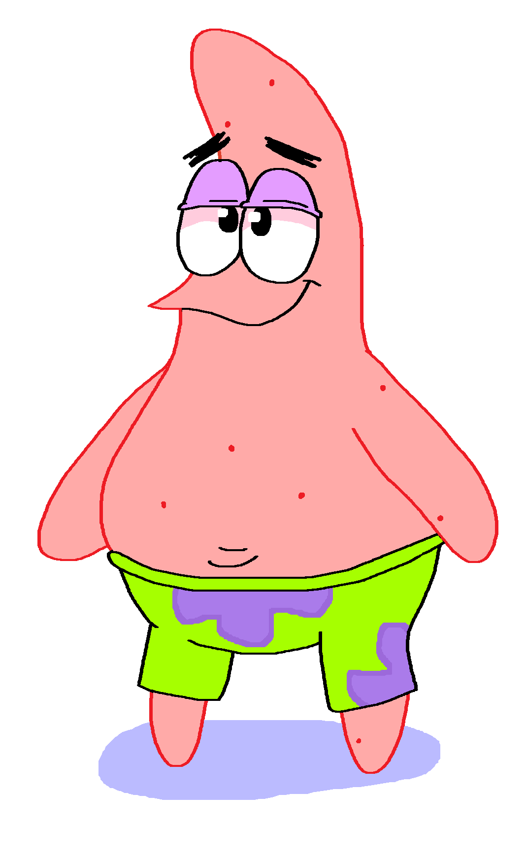 I drew Patrick for the first time. What do you think? | Fandom