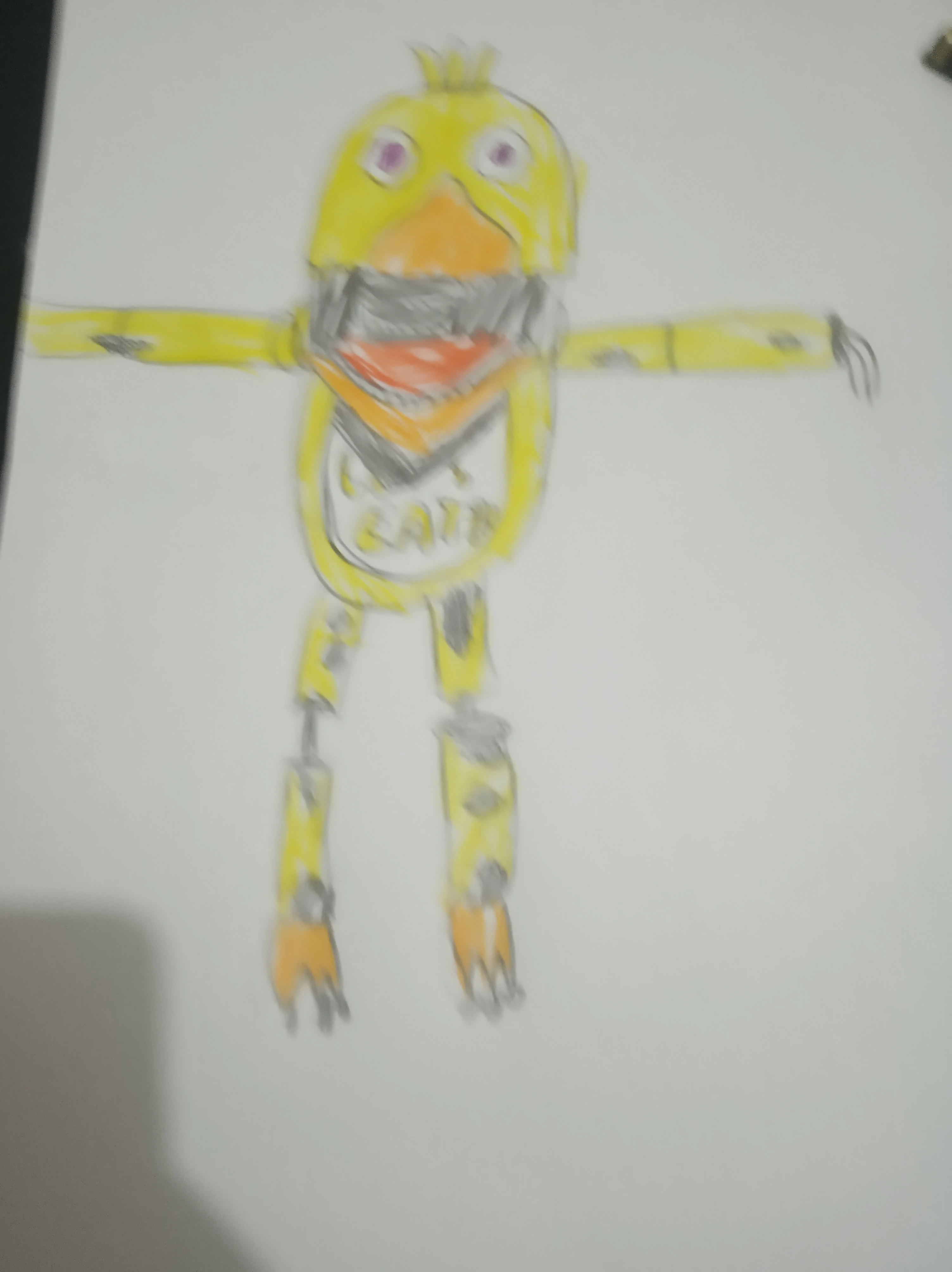 Withered Chica fanart | Fandom