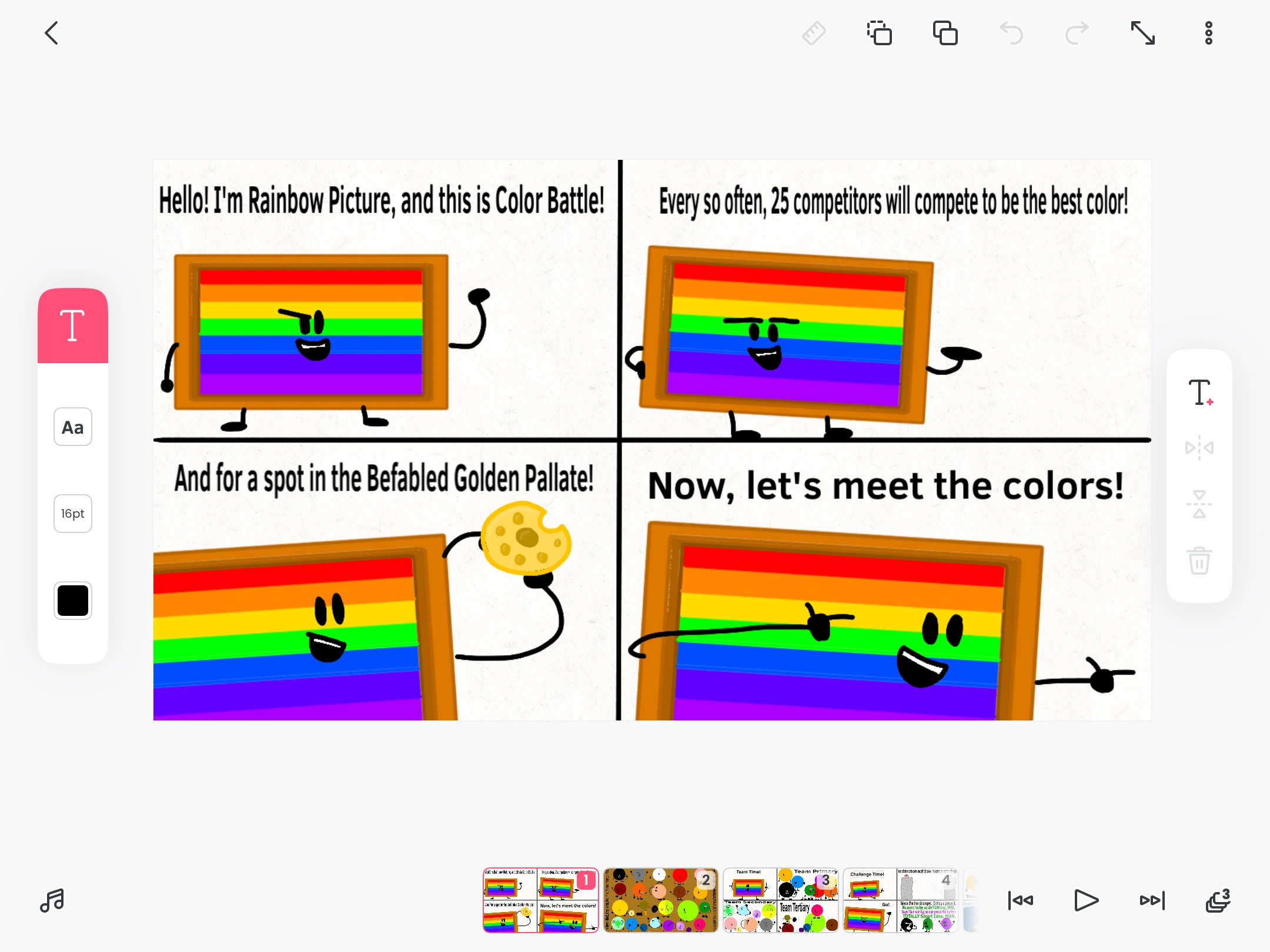 Color Battle 1: On With The Show! | Fandom