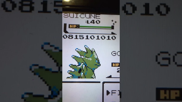 Remember this Shiny Suicune from my Wii U playthrough of Pokemon ...