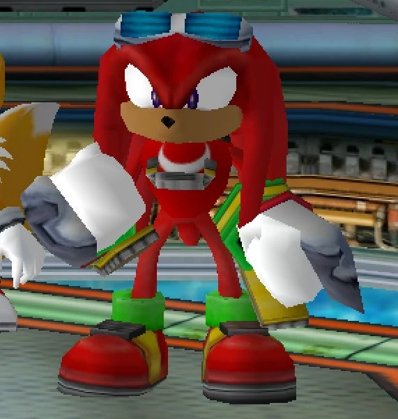 SA2 Knuckles is really rockin all that drip. | Fandom