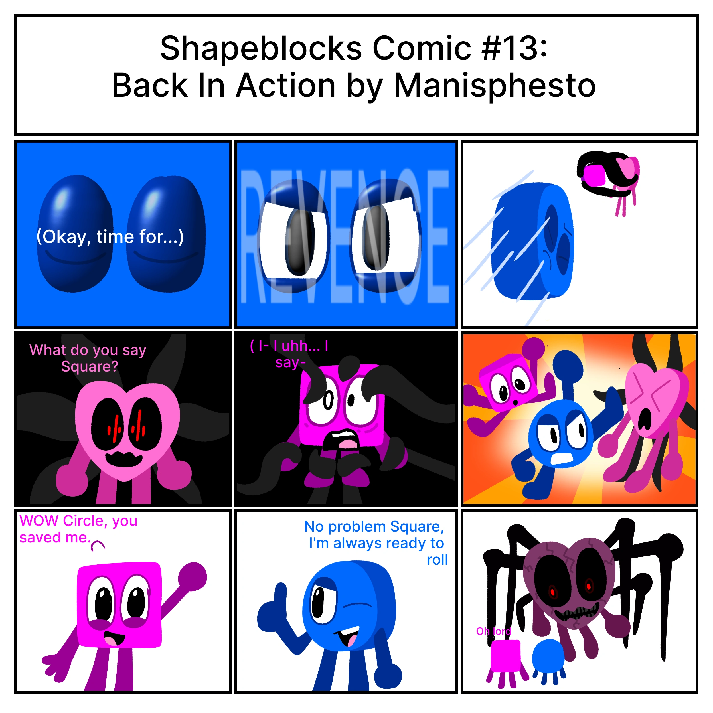 Shapeblocks Comics #13: Back In Action | Fandom