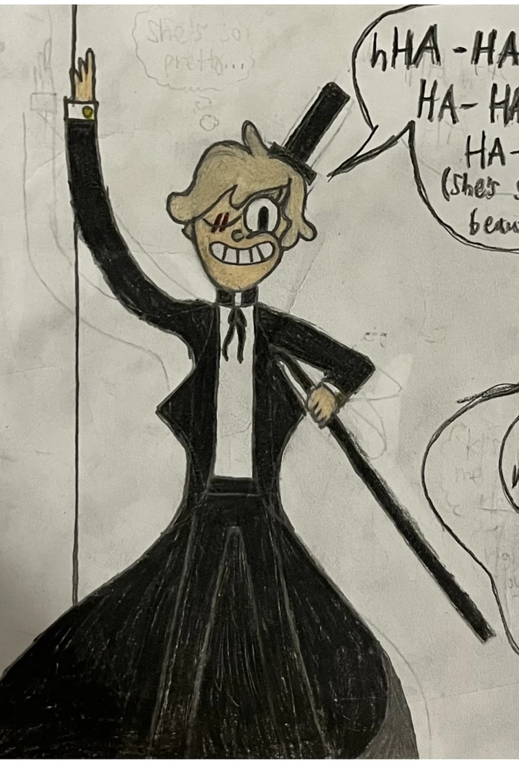 A human Bill design I made for my fan-fic- | Fandom