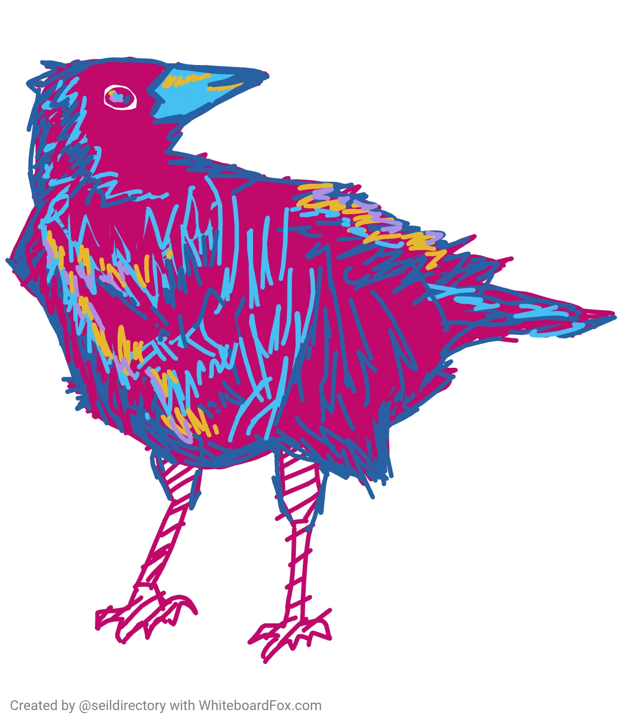 i locked in . HERES... A CROW DOODLE. | Fandom
