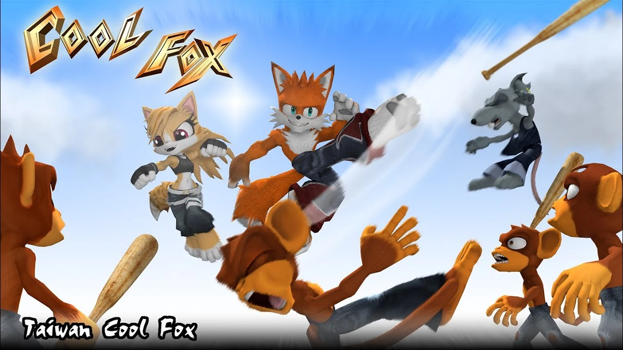 Taiwan Cool Fox a recent new game that has a Jacked up Tails ...