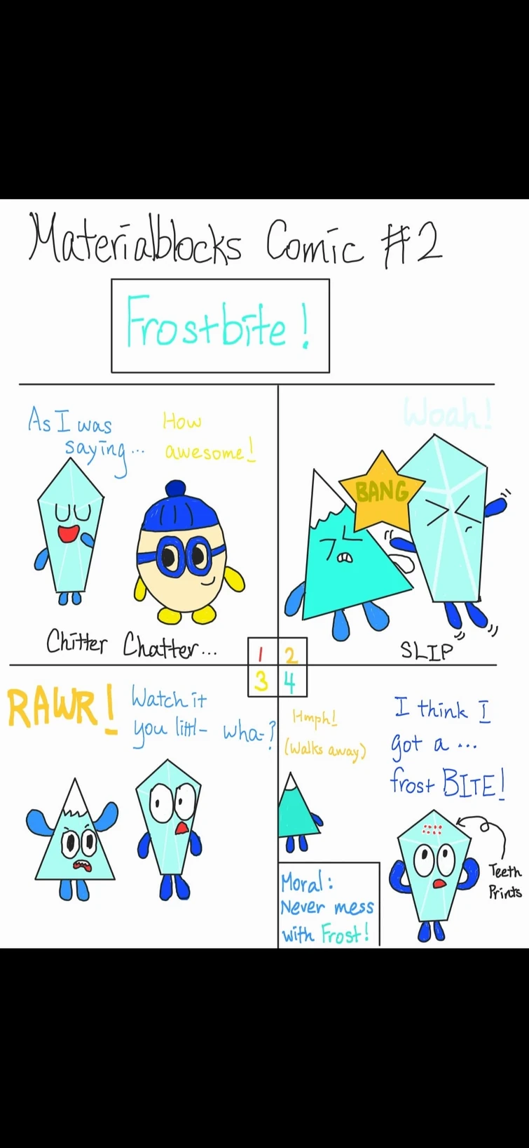 How'd you describe Frost's frostbite? | Fandom