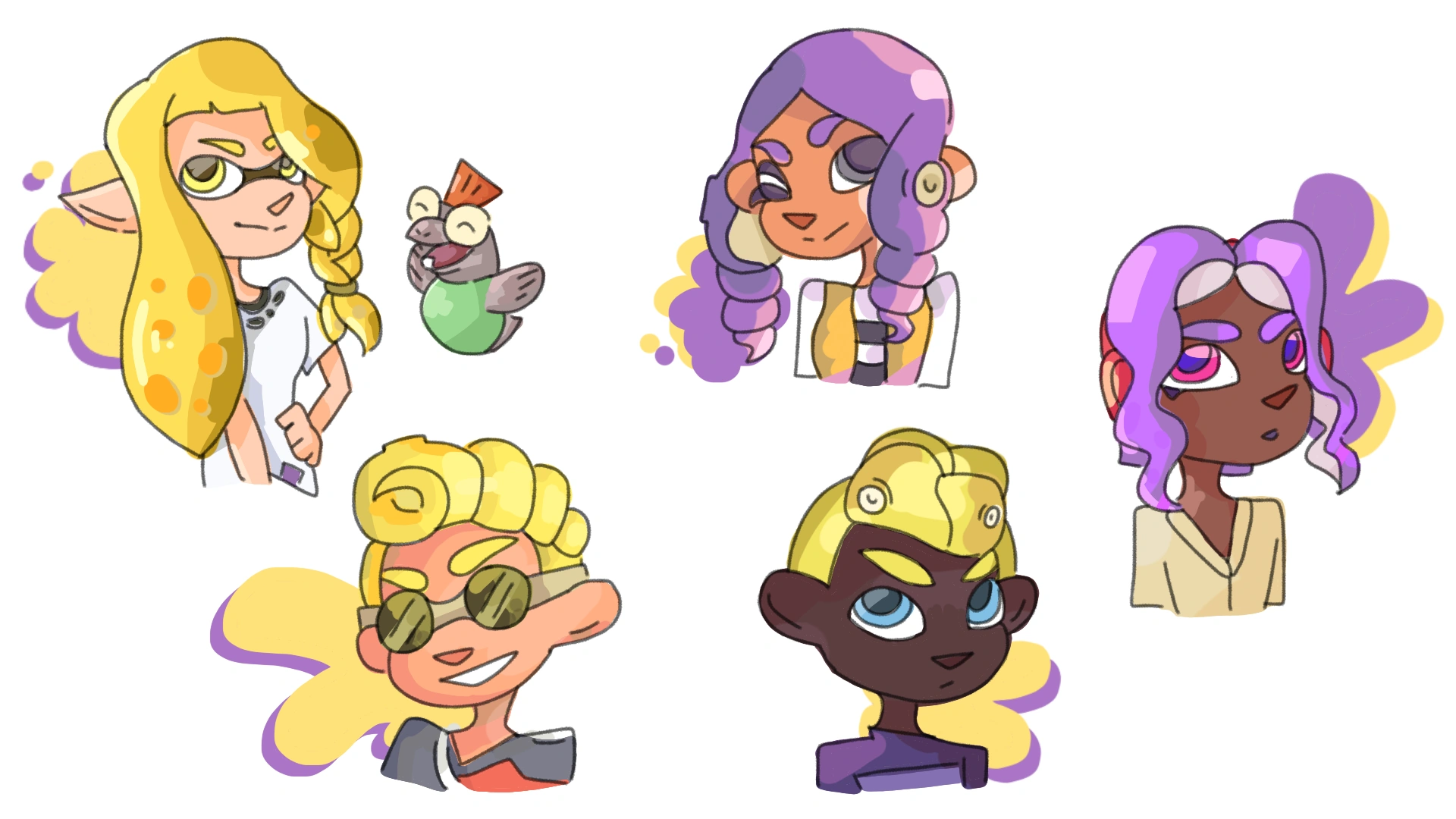 Some Splatoon 3 Doodles! | Fandom
