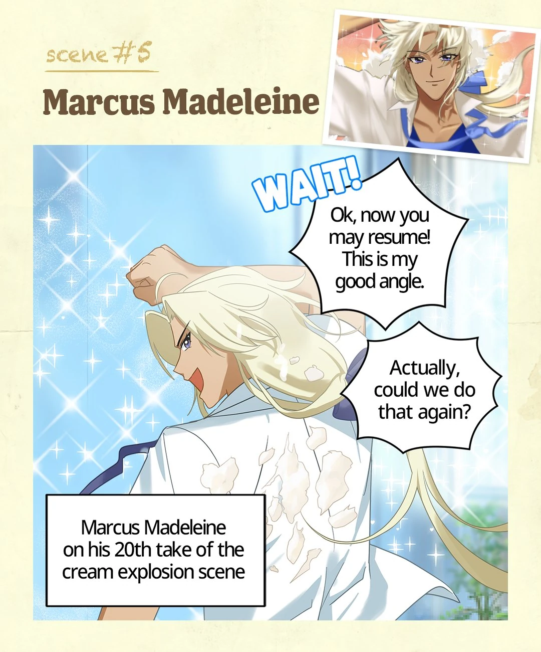 BTS Scene#5 - Marcus Madeleine | Fandom