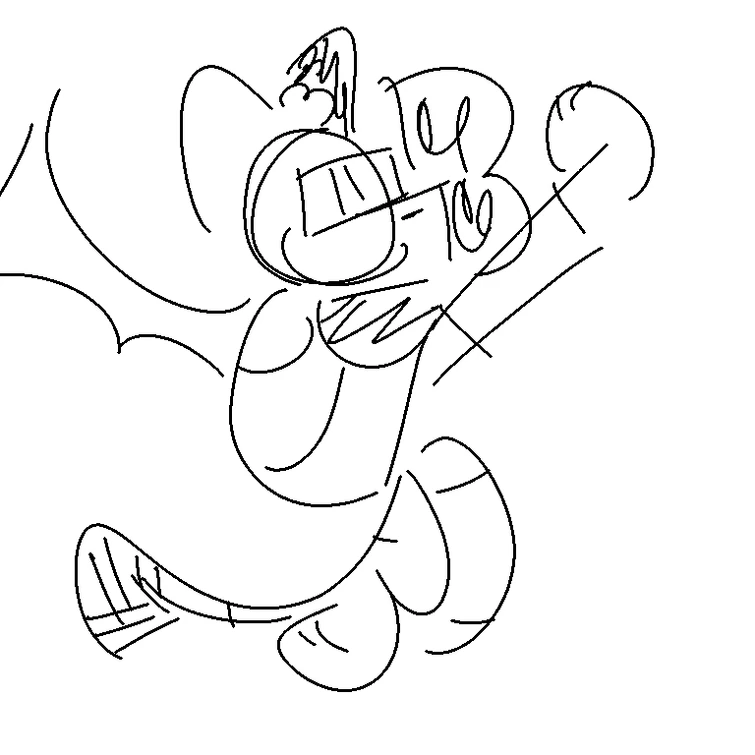 Some more art of my Dog Man Dead Petey AU because I'm proud of em | Fandom