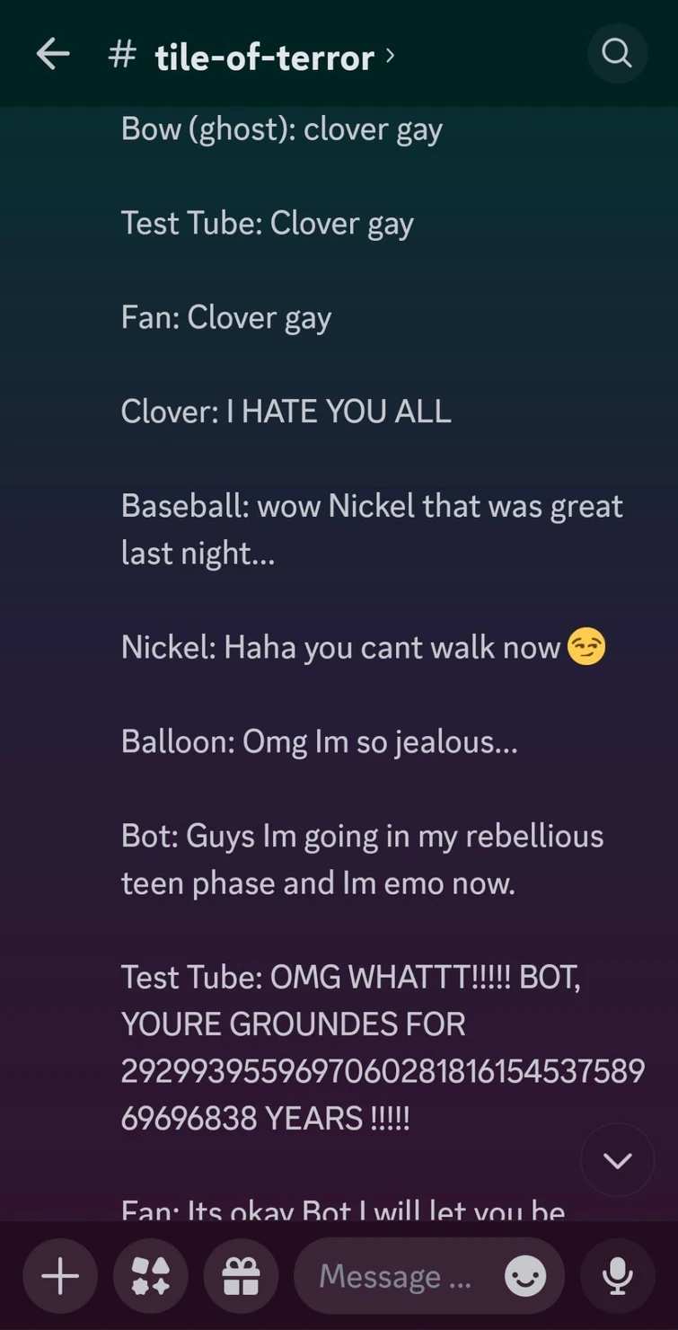 NAH CUZ DEADASS HOW DID THIS GET THRU DISCORD. | Fandom