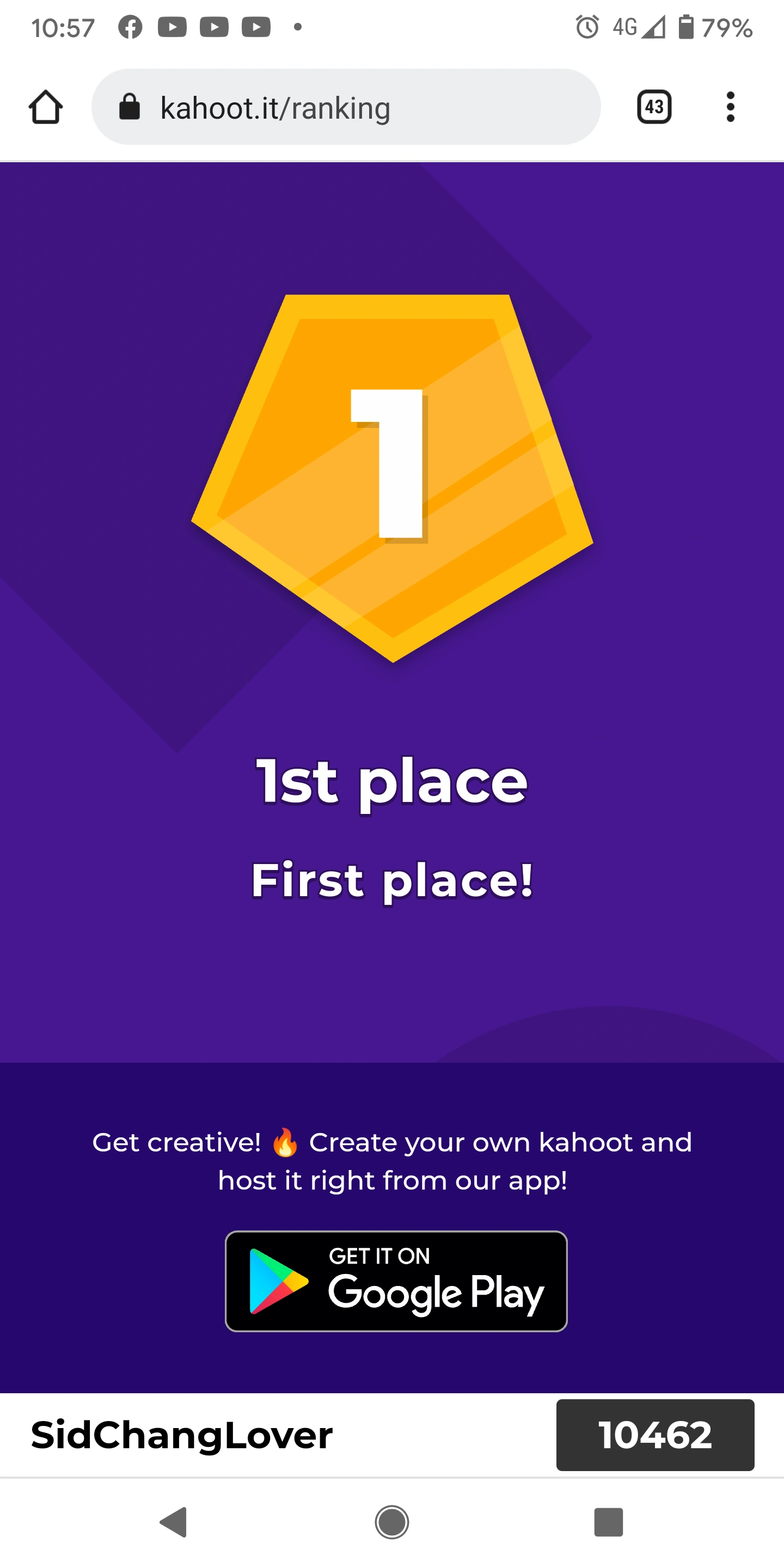 I just played kahoot and... | Fandom