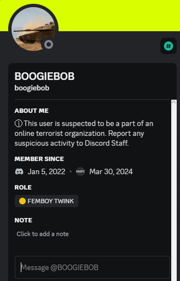 NiC wiki discord was funny on April Fools | Fandom