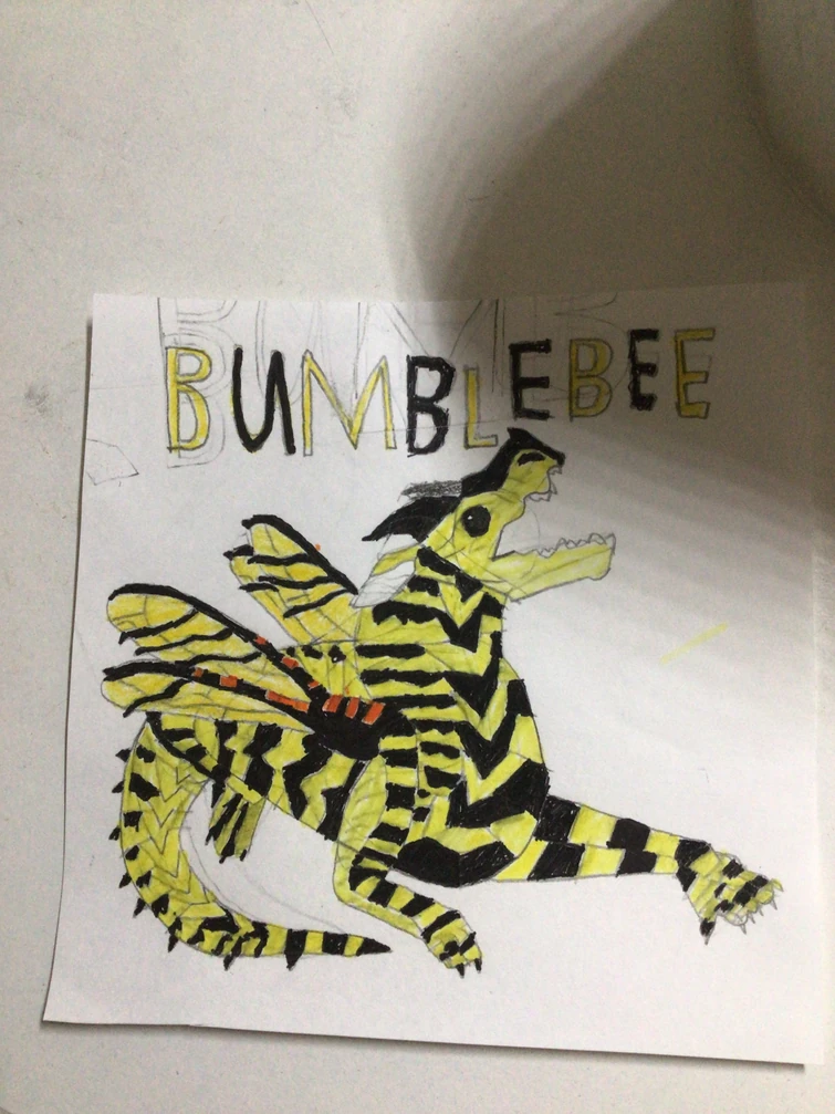 I finished a drawing of bumblebee with wof how to draw! | Fandom