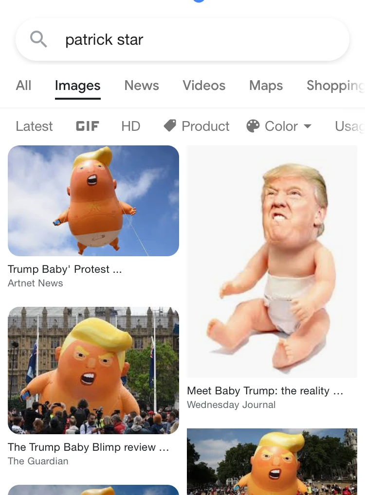 DO NOT SEARCH PATRICK STAR AT 9:40 AM. | Fandom