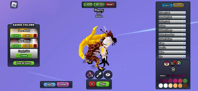 Dying from a headache right now, but I made another Pierry skin | Fandom