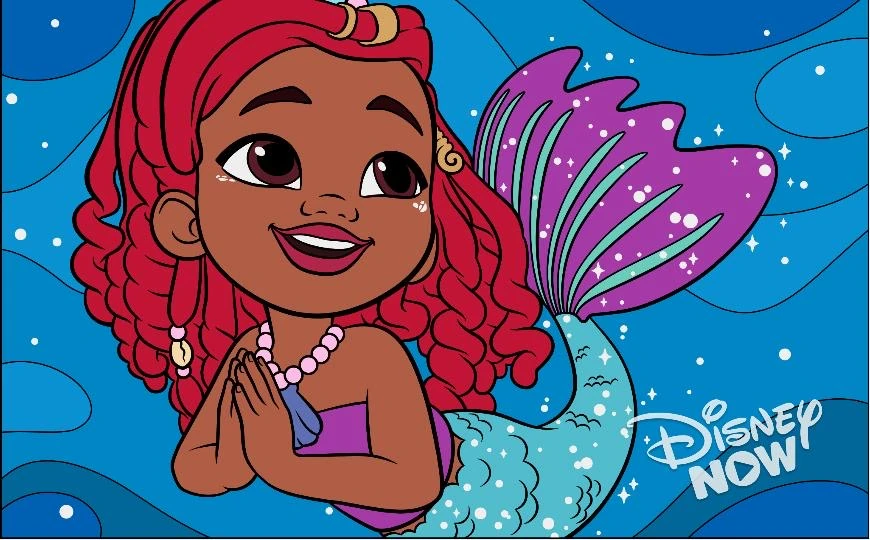 I colored Ariel from Ariel (TV Series) in Color Splash! | Fandom