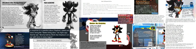 Does Shadow's Speed Come From His Airshoes Or Is He Just Naturally That ...